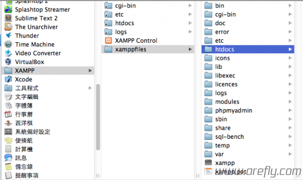 XAMPP本地伺服器搭建-Mac版本 – 畅想资源