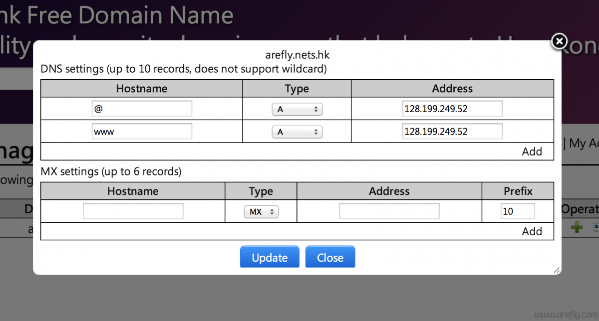 免費香港二級域名 NETS.HK 申請 – 畅想资源