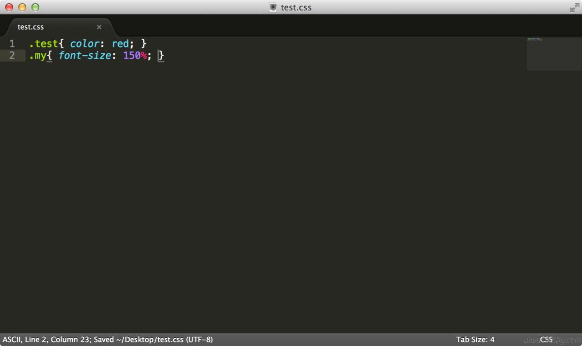 為sublime Text 2添加css壓縮 格式化功能 畅想资源
