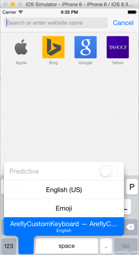 iOS 8 Swift 第三方鍵盤建置簡易新手教學——一個屬於你自己的鍵盤！ – 畅想资源